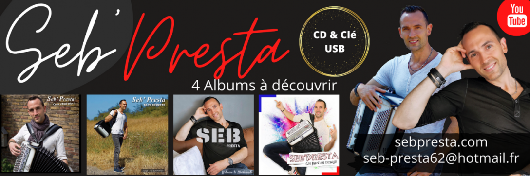 Seb'Presta – Accordéoniste, chanteur